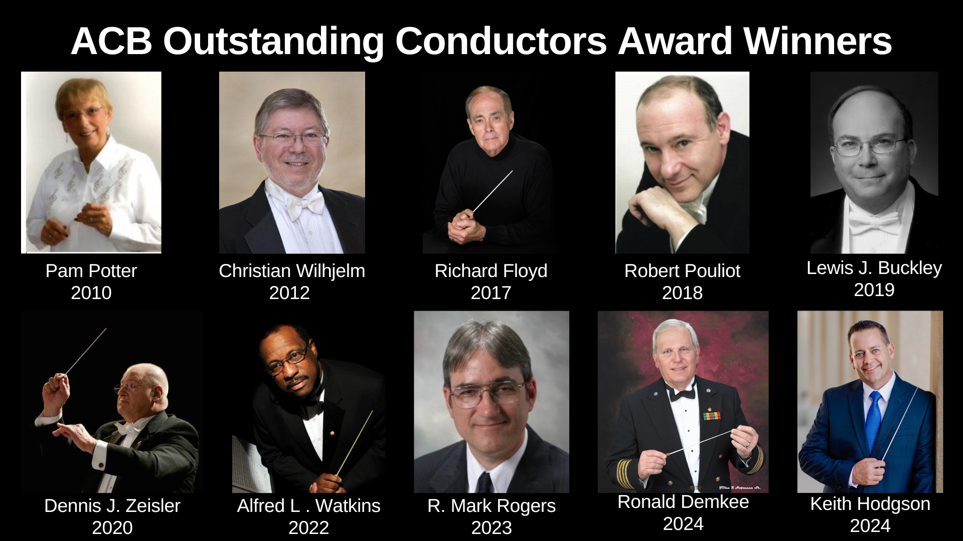 Outstanding Conductor Award